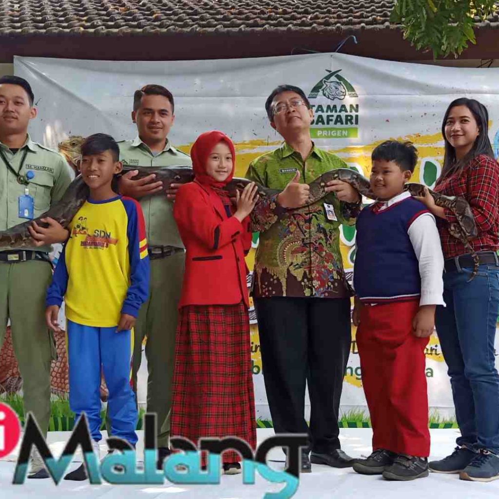 Taman Safari Prigen Kunjungi SDN Pandanwangi III Kota Malang ...