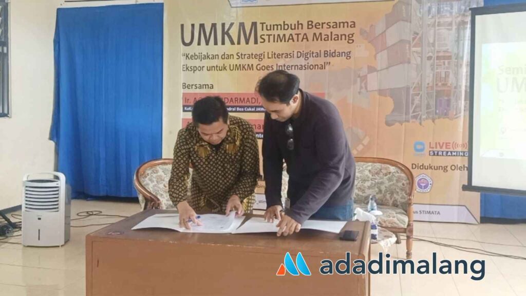 Kampus STIMATA Malang Tandatangani Kerjasama Dengan Malang Creative Center